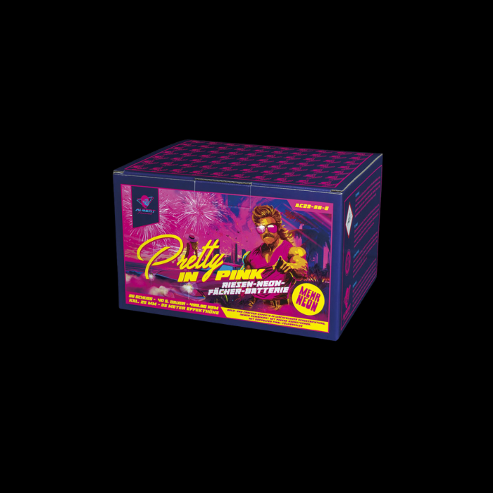 Pretty In Pink "Albert" 36 Schots Batterij – Dream-Feuerwerk