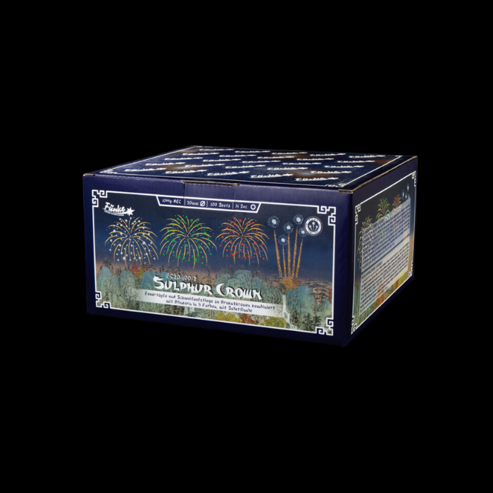 Sulphur Crown "Funke" 100 Schots Compound – Dream-Feuerwerk